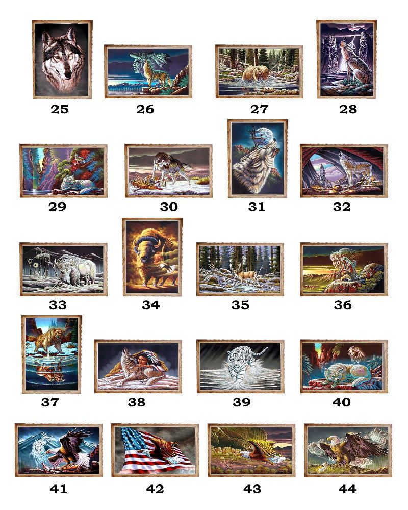 Velvet Paintings