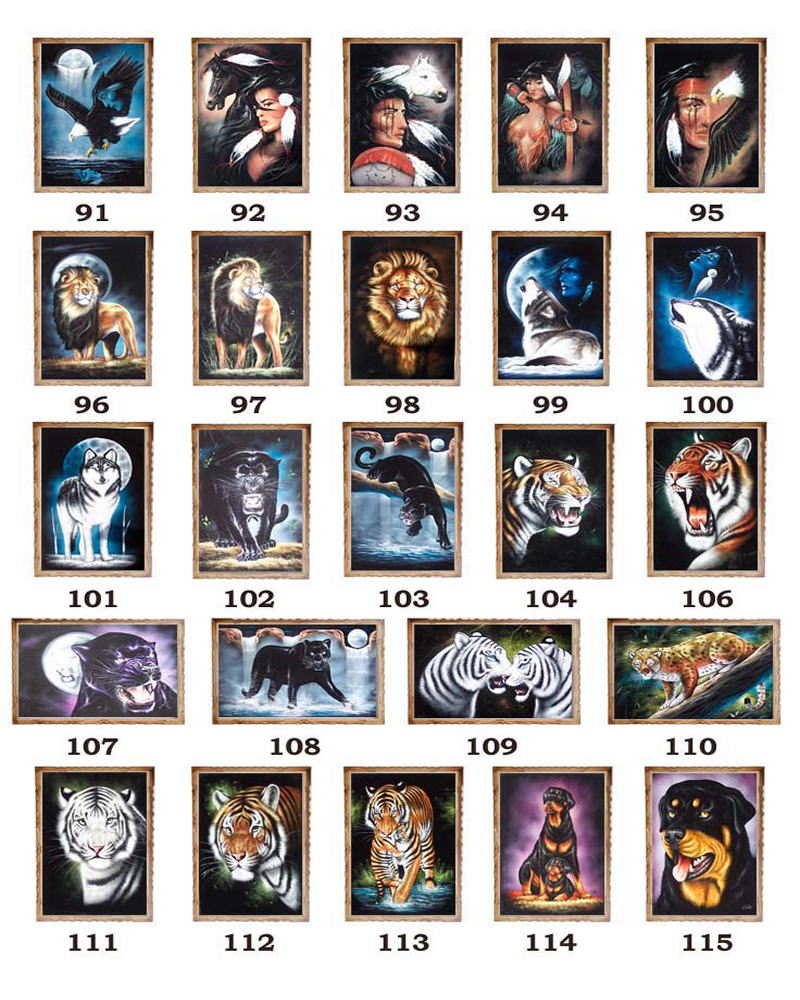 Velvet Paintings