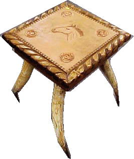 Southwestern furniture and horn tables
