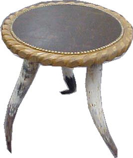 Southwestern furniture and horn tables